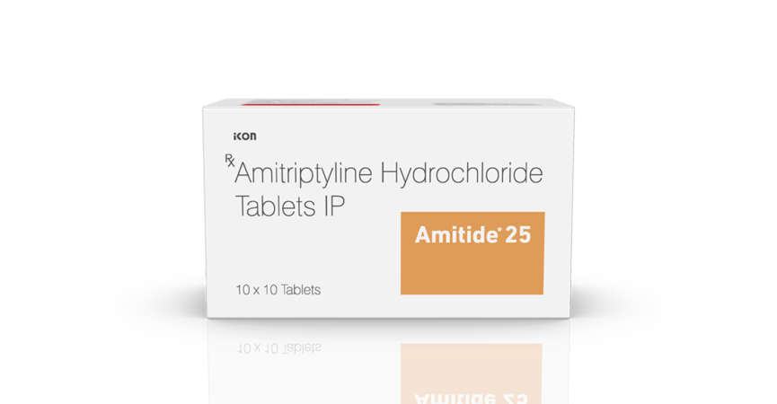Amitide 25 mg Tablets Supplier in India - Ikon Remedies