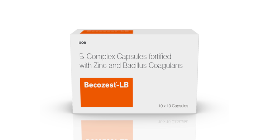 Becozest-LB Capsules Suppliers in India - Ikon Remedies