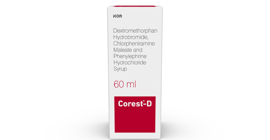 Corest-D Syrup Supplier in India | Ikon Remedies