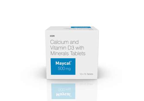 Maycal Tablets Suppliers in India- Ikon Remedies Pharmaceuticals