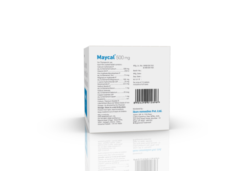 Maycal Tablets Suppliers in India- Ikon Remedies Pharmaceuticals