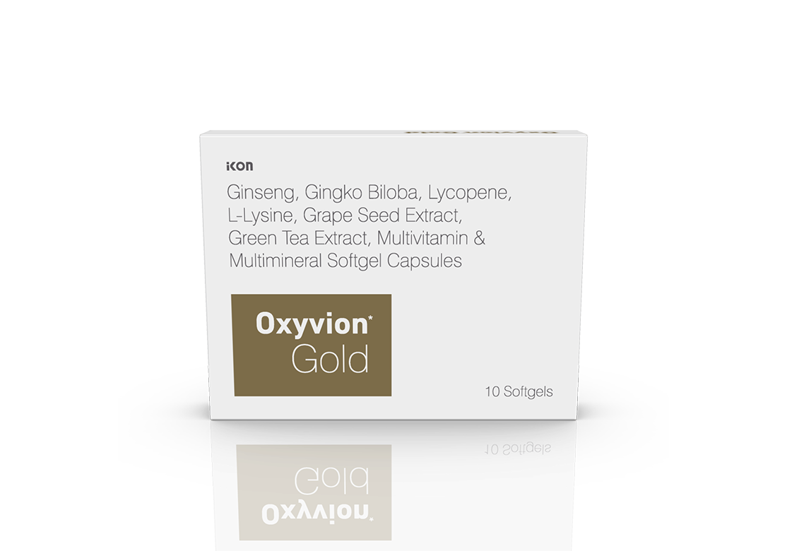 Oxyvion Gold Softgels Supplier in India | Ikon Remedies Pharma
