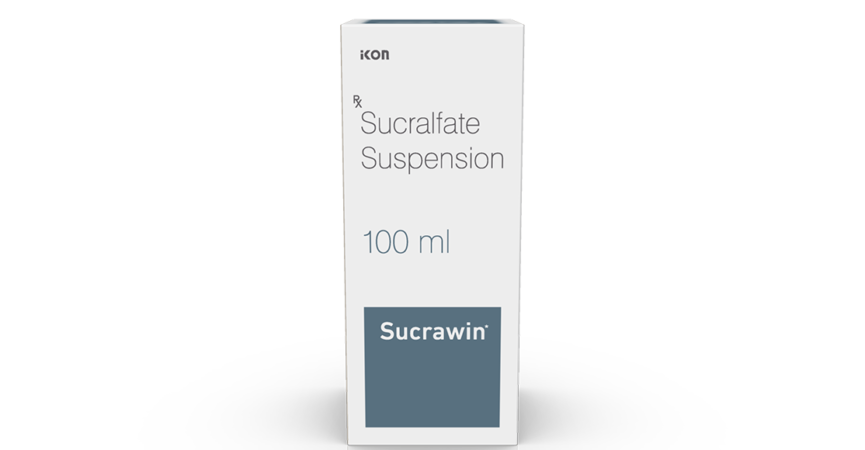 Sucrawin Suspension | Sucralfate | Suppliers in India | Ikon Remedies