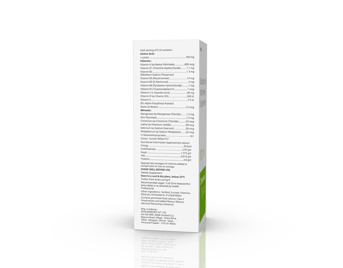 Zincomax Syrup | Multivitamins | Suppliers in India | Ikon Remedies