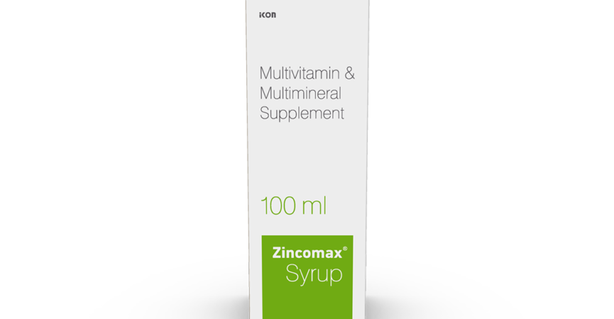 Zincomax Syrup | Multivitamins | Suppliers in India | Ikon Remedies