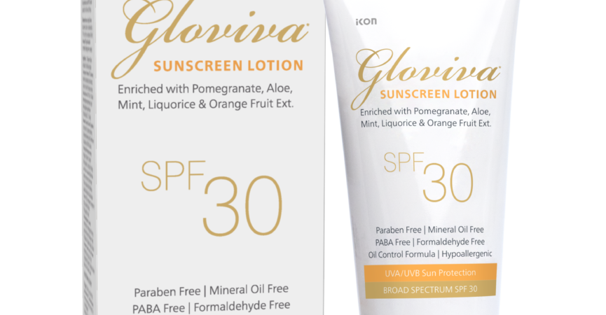 Gloviva Sunscreen Lotion (SPF 30) Supplier | Ikon Remedies