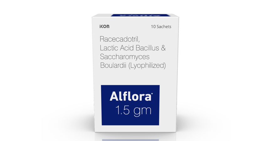 Alflora Sachet Suppliers in India - ikon Remedies Pharmaceuticals