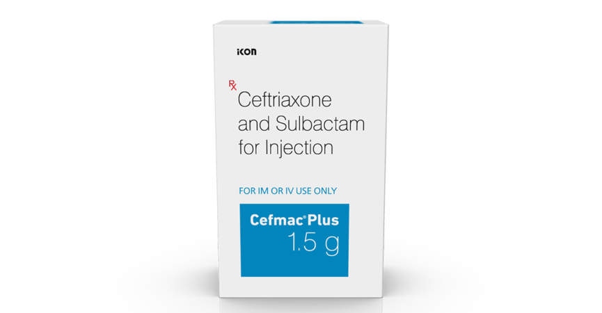 Cefmac Plus 1.5 gm Injection Suppliers in India - Ikon Remedies