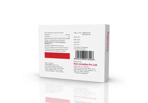 Danzox 100 mg Capsules Supplier in India - Ikon Remedies