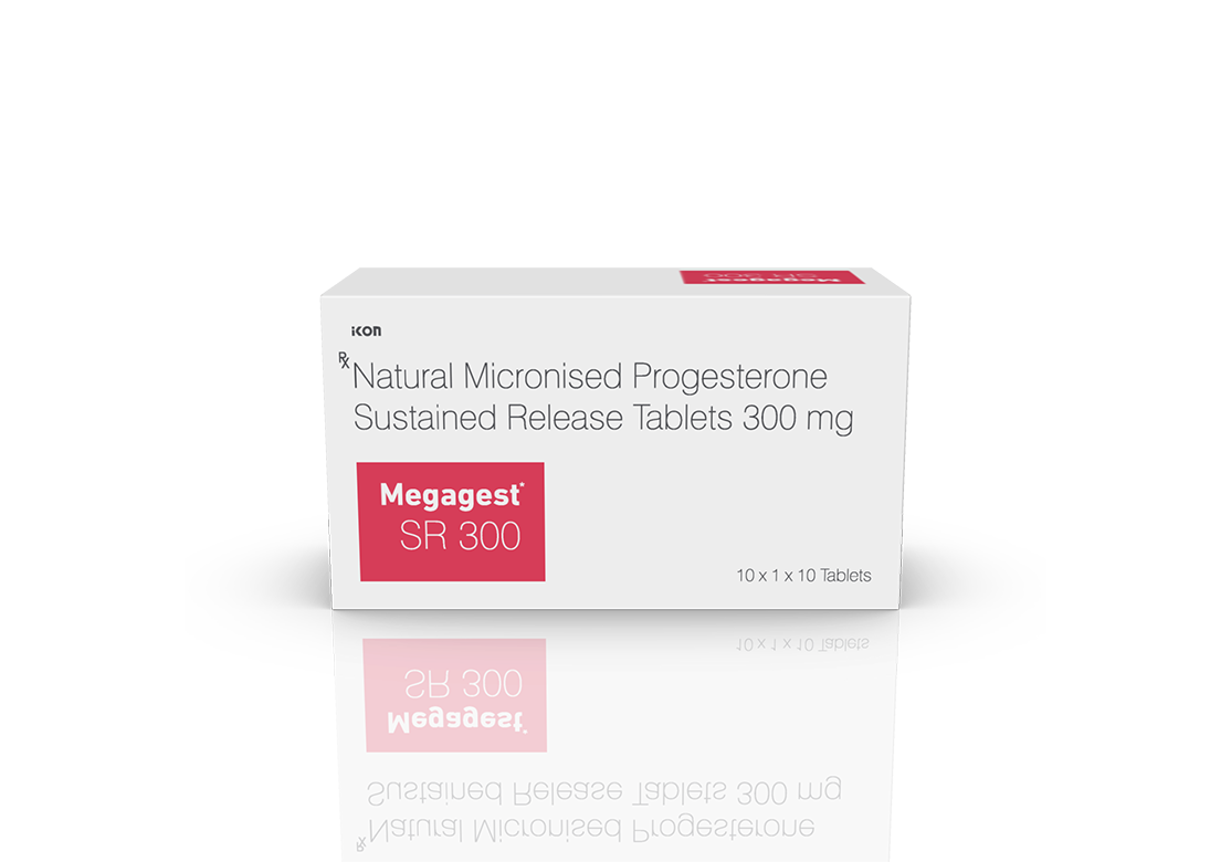 Megagest-SR 300 mg Tablets Suppliers in India - Ikon Remedies