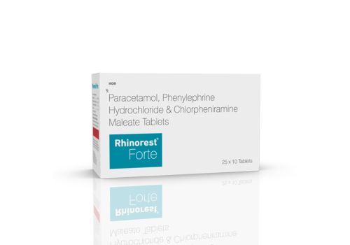 Rhinorest Forte Tablets Supplier in India | Ikon Remedies