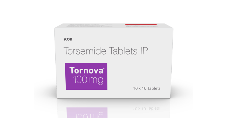 Tornova 100 mg Tablets Supplier in India | Ikon Remedies