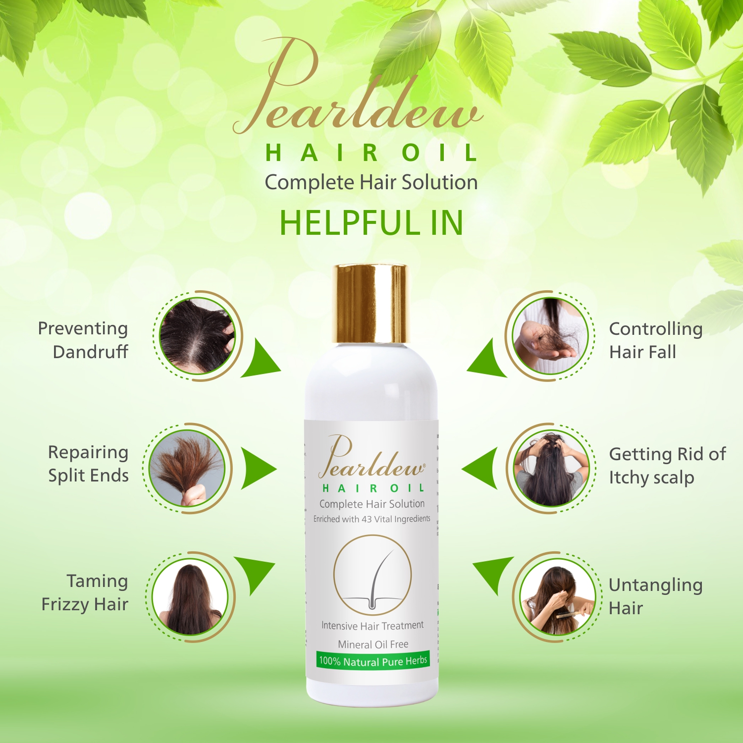 Pearldew Hair Oil Supplier in India | Ikon Remedies