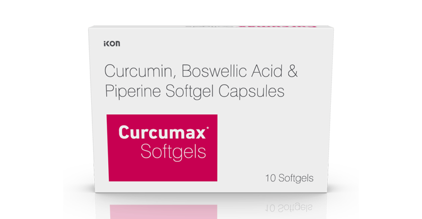 Curcumax Softgels Suppliers in India - Ikon Remedies